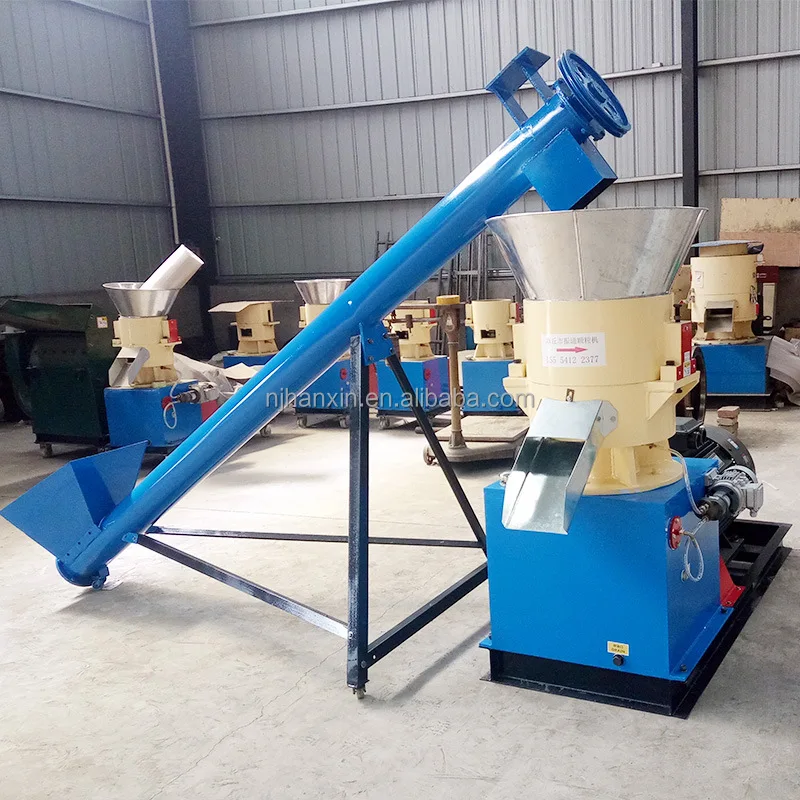 Homemade Diesel Tractor Wood Sawdust Pellet Mill Machine Line For ...