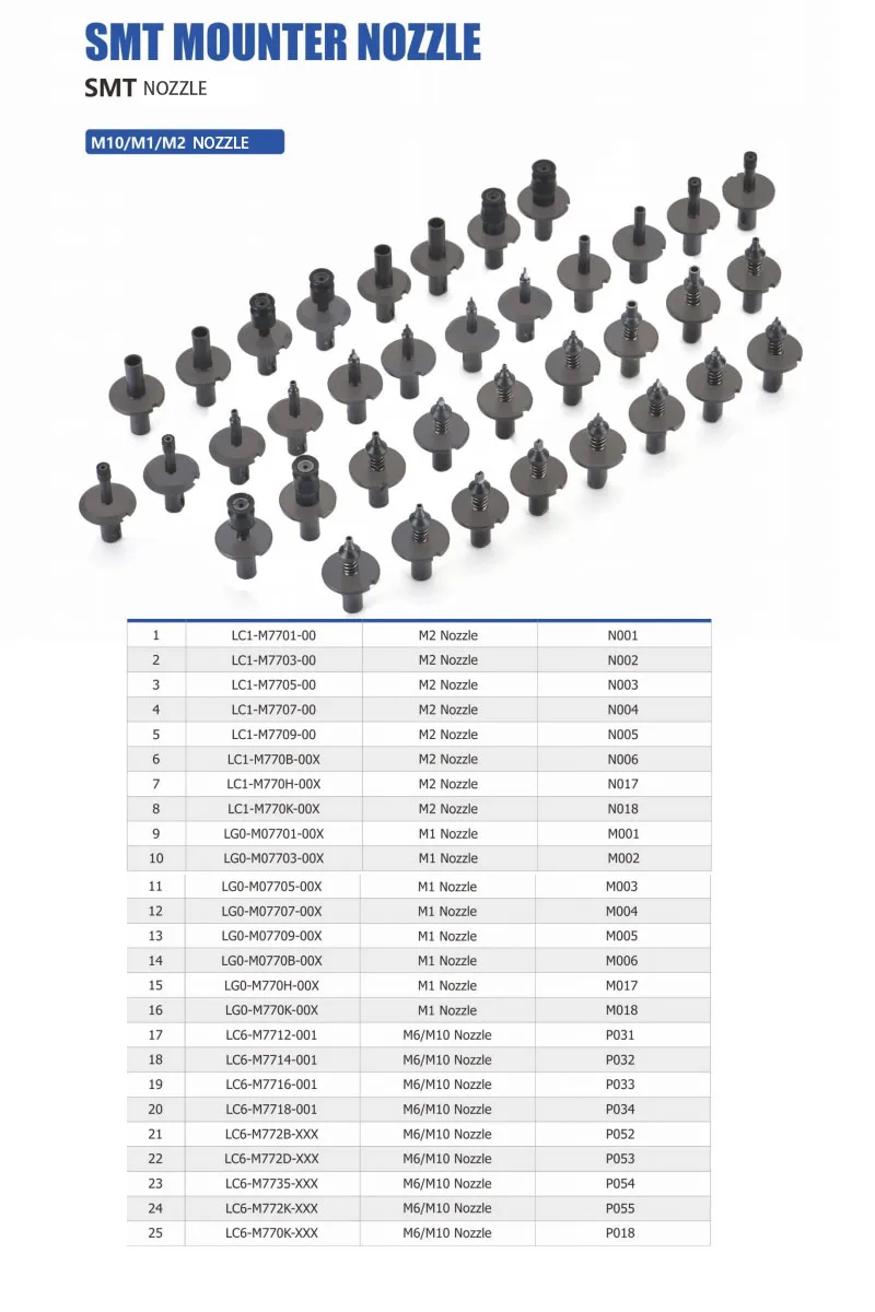 New I-pulse Smt Nozzle Series P073 Lc6-m773e-001 Electronics Production ...