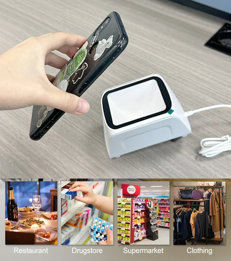 2D Barcode Scanner - Efficient QR Code Reader Terminal