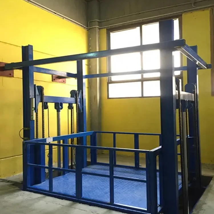 Customized 2-10t Electric Hydraulic Cargo Lift,Factory Elevator ...