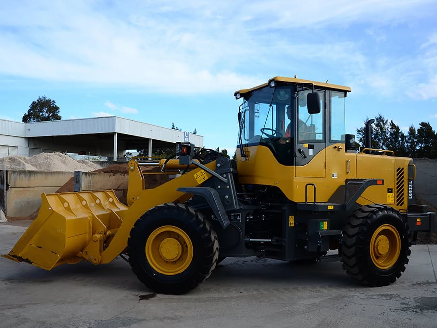 1.8m3 Bucket Multi-functional Compact Earth Moving Machine 3 Ton Wheel ...