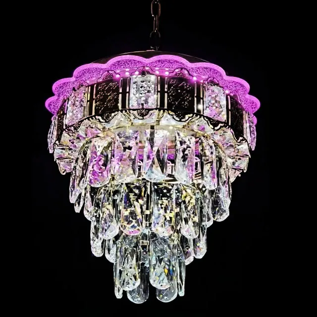 Modern Indoor Designer Led Crystal Chandelier Led Pendant Light ...