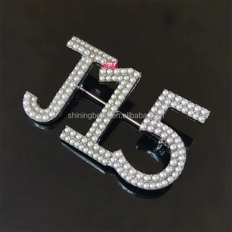 Wholesale Custom Greek Sorority Metal Logo J15 & J13 Pearl Rhinestone ...