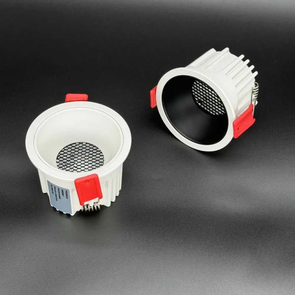 RS02038 Morden Round COB Honeycomb Anti Glare Recessed LED Spotlight 5W ...