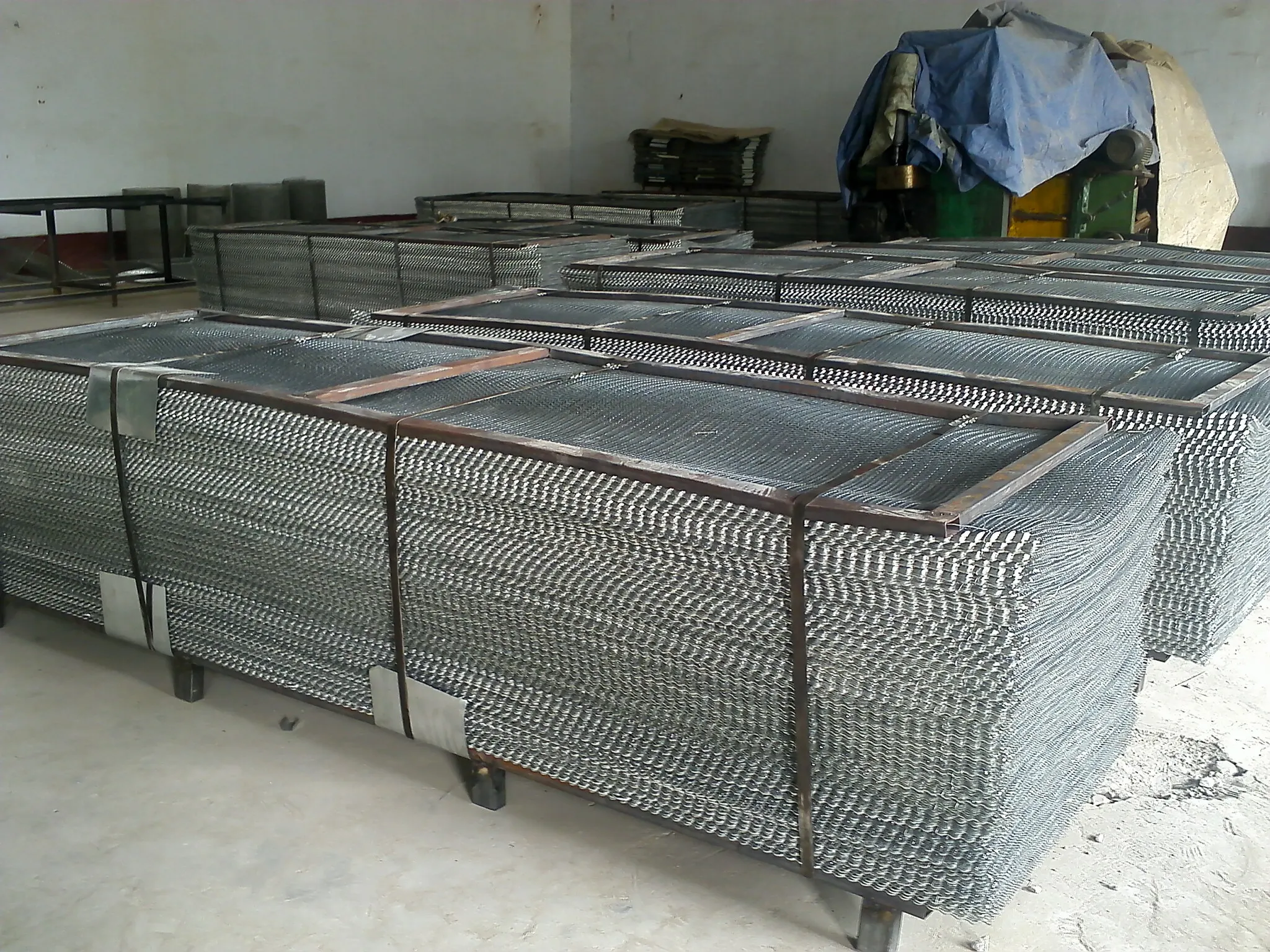 27"*96" G60 Galvanized Stucco Netting Steel Wire Neetting For Stucco ...