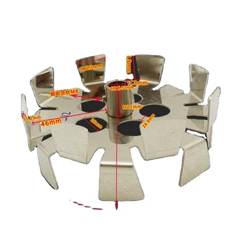 Sus304 Stainless Steel Ibc Agitator Blades Mixer Impeller Industrial ...