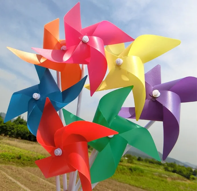 Colorful Windmills - Fun Gifts for Kids & Decorative Plastics