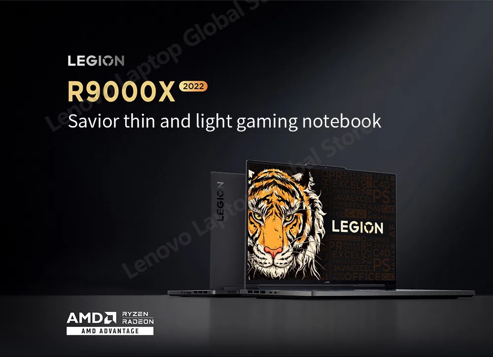 Lenovo Legion R9000x 2022 Gaming Laptop Amd R7 6800h Rx6600s 4g/rx6800s 8g 2.5k 165hz 16inch E ...