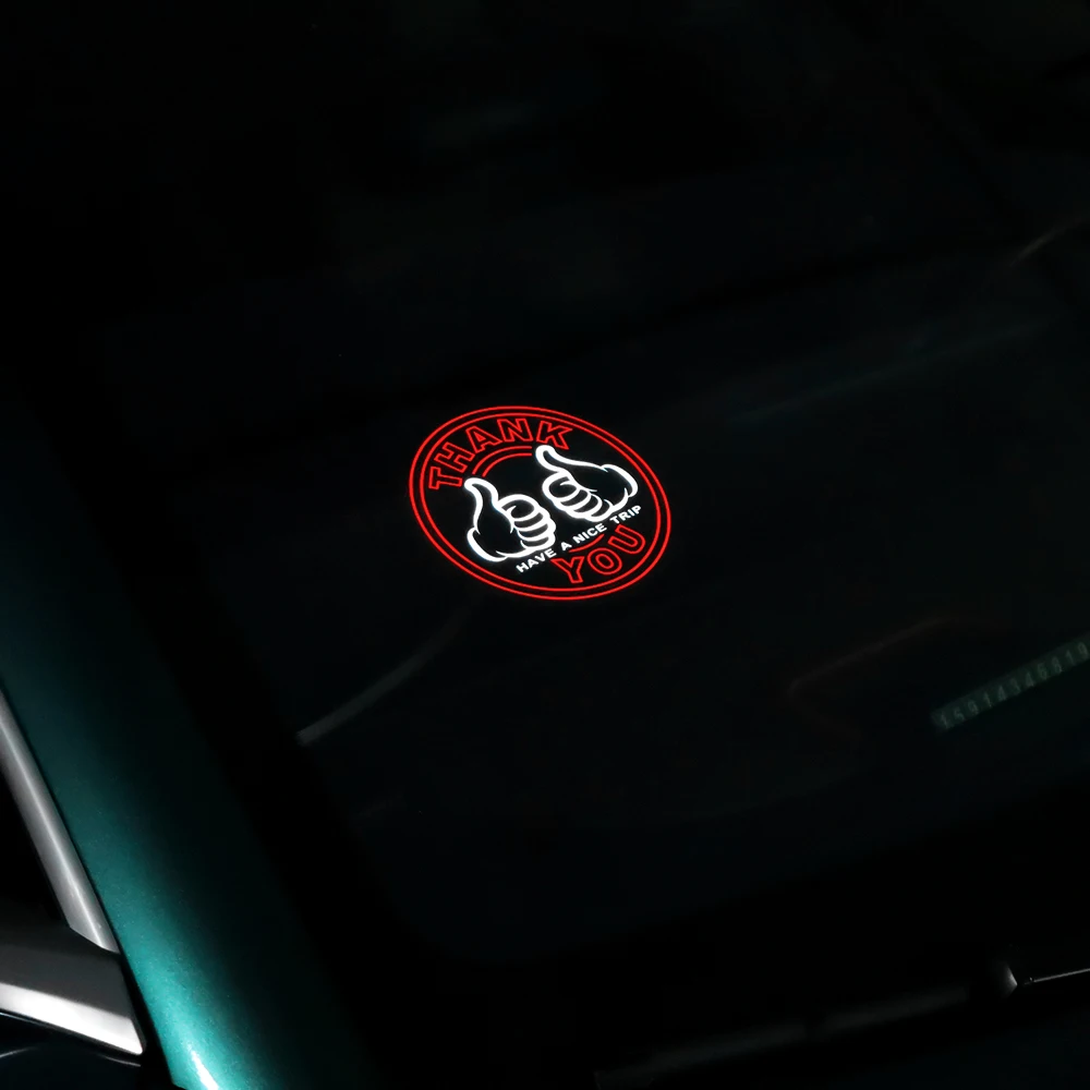 JDM Custom Electric Sticker Car EL Glow Sticker LED