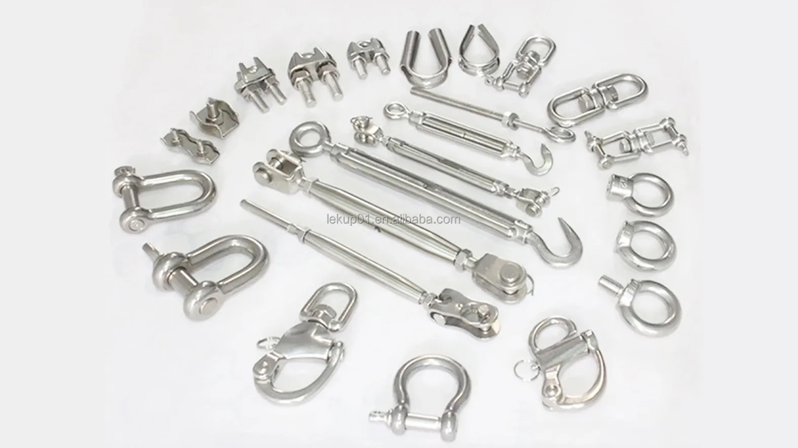 Stainless Steel Anchor Swivel Shackle Ring Device Ring Eye Swivel Hook ...