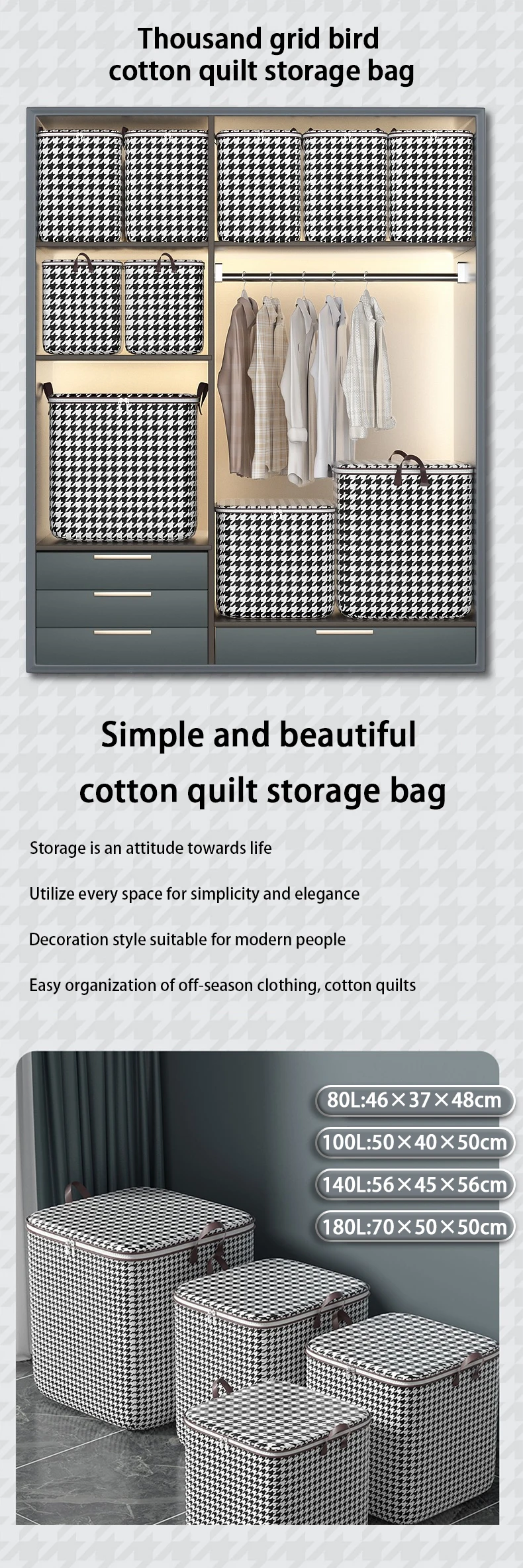 Hot Sale Fabric Storage Bags - Versatile & Durable Solutions