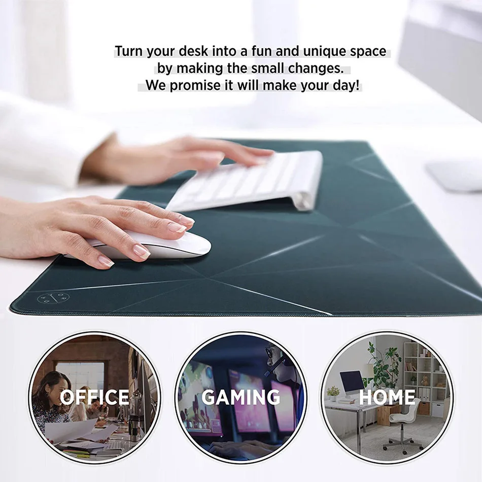 Shortcut Keys Mouse Pad - Office Desk Mat with High Definition Printing
