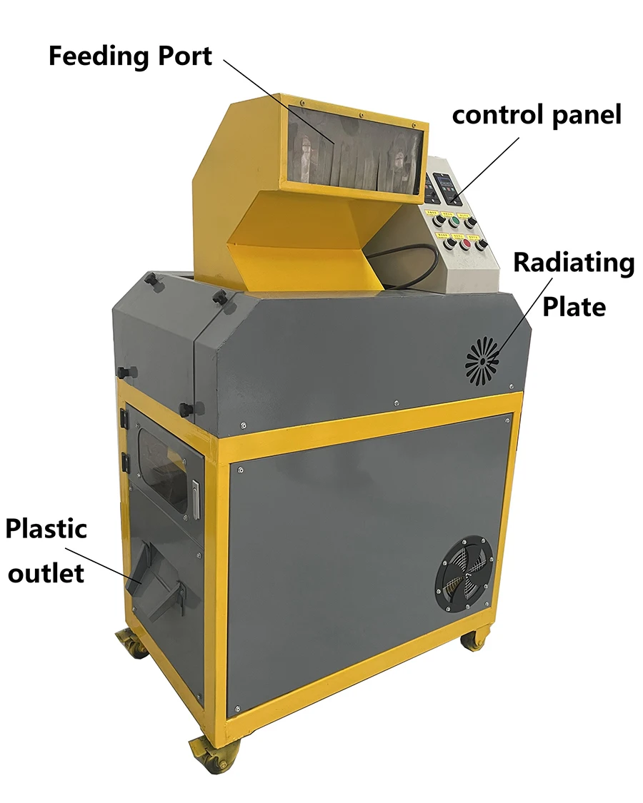 40kg/h Mini Copper Granulator Machine for Home Use LX-150 Small Scrap ...