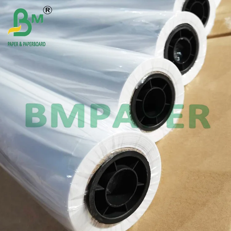 20lb White Cad Plotter Paper 0.61*150m 3 Inches Core For Designers ...