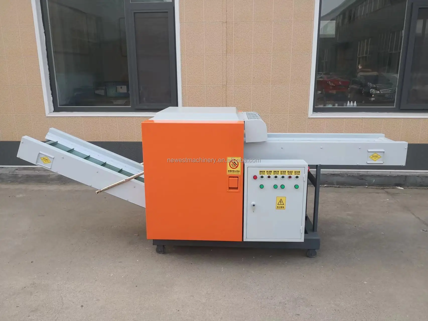 Industrial Waste Textile Recycling Crusher Machine