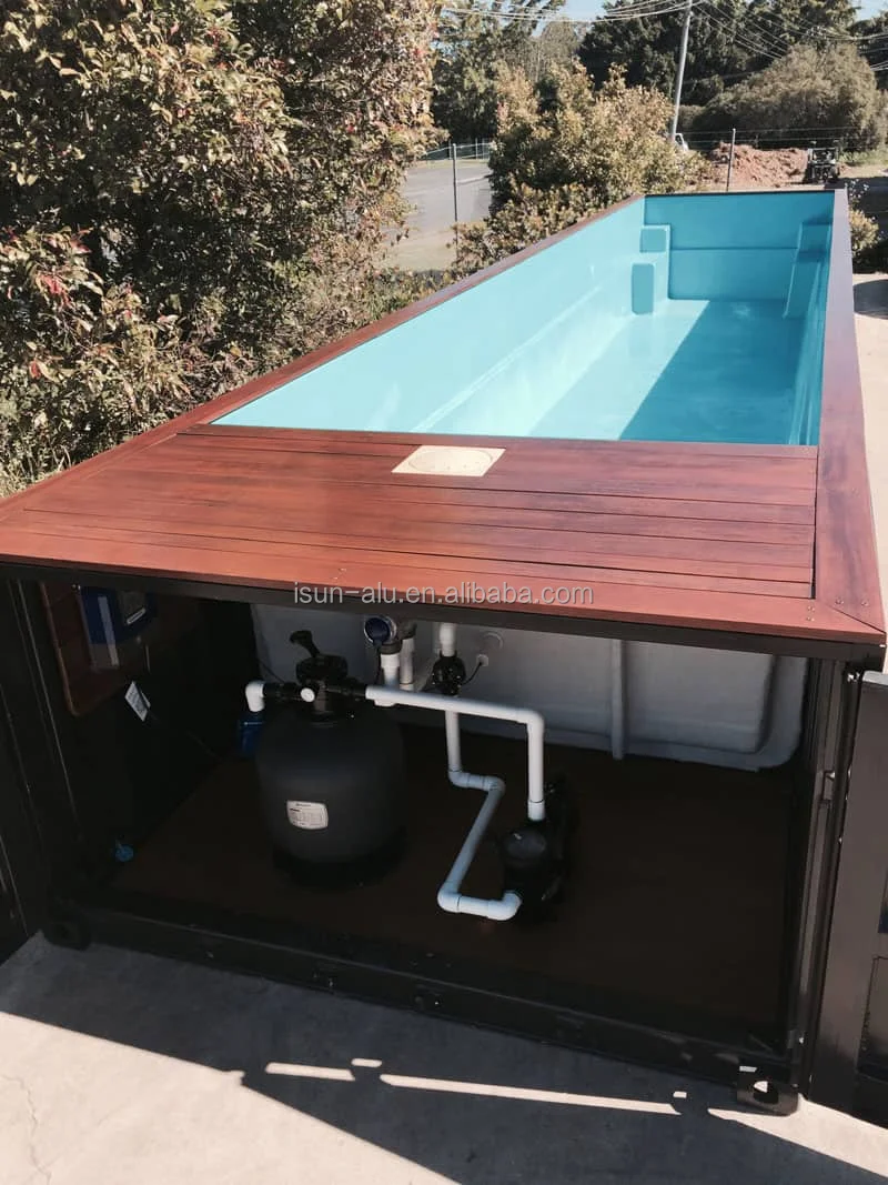 Modern Luxury Outdoor Shipping Container Swimming Pool For Sale Outdoor ...