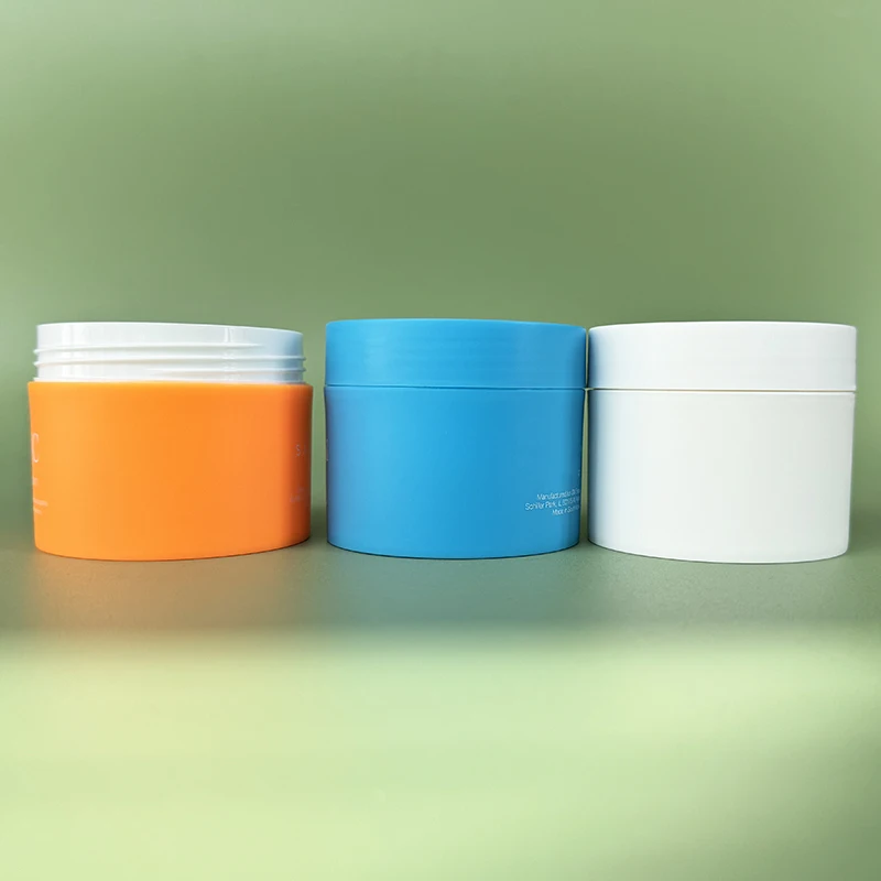 50% Pcr Recycled Plastic Jar 100g Pp Double Wall Cosmetic Jar For Pills ...