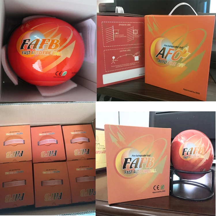 CE Approved Automatic Fire Ball - 1.3kg Dry Powder Extinguisher