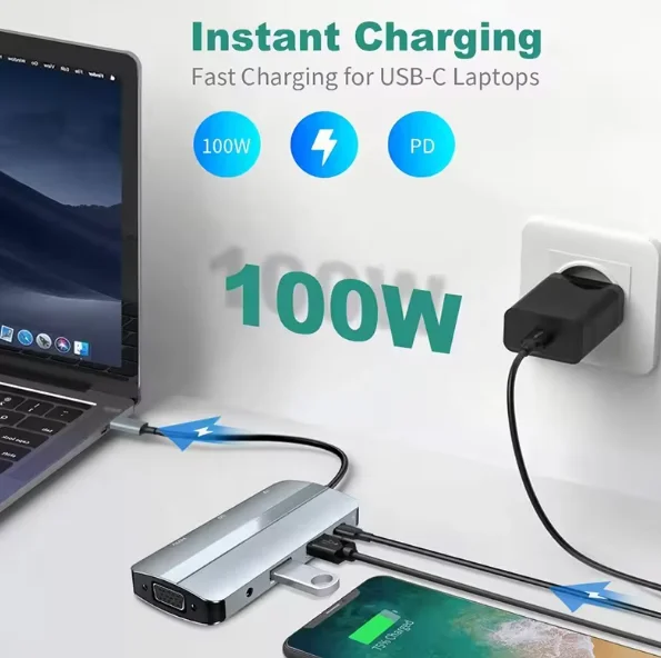 Supports all TYPE-C channel computers docking station USB3.0 Stable ...