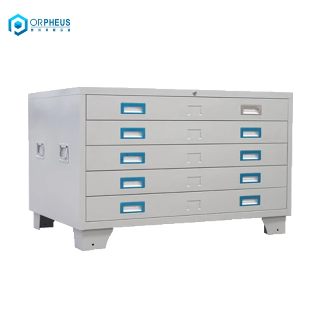 Steel Office Architectural Drawing Storage System Filing Plan Metal ...