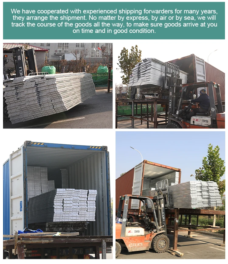 Steel Plank Walk Board Structural Scaffold Walking Boards Perforated ...