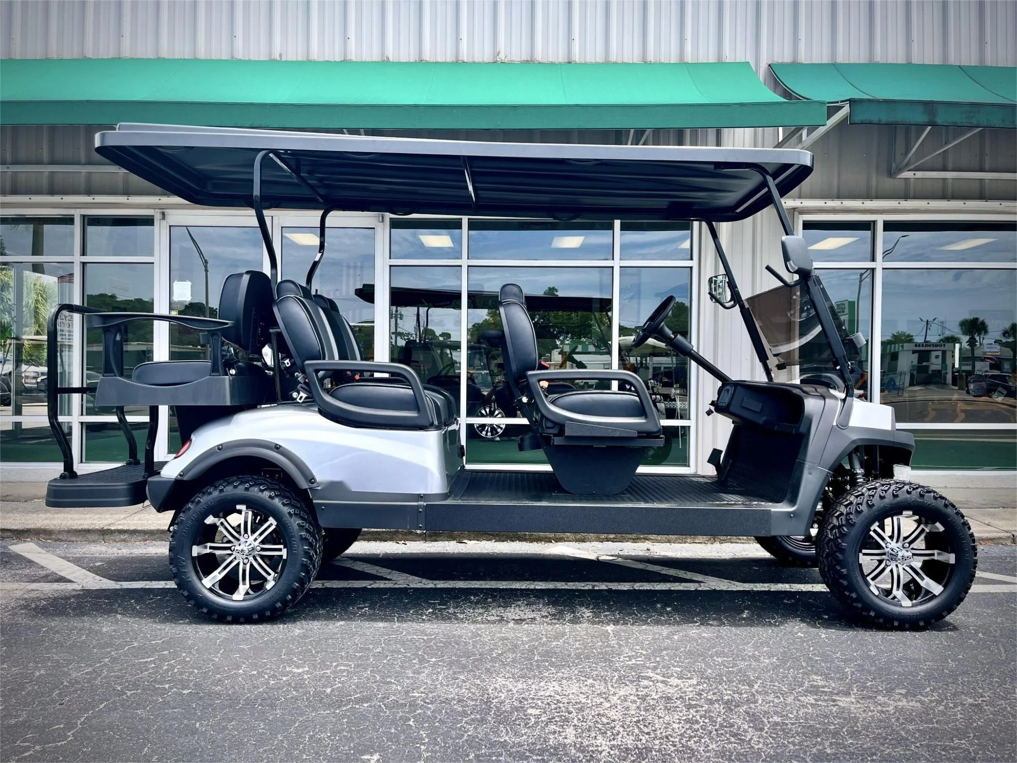6 Seater Electric Golf Cart - Street Legal & Fun to Drive