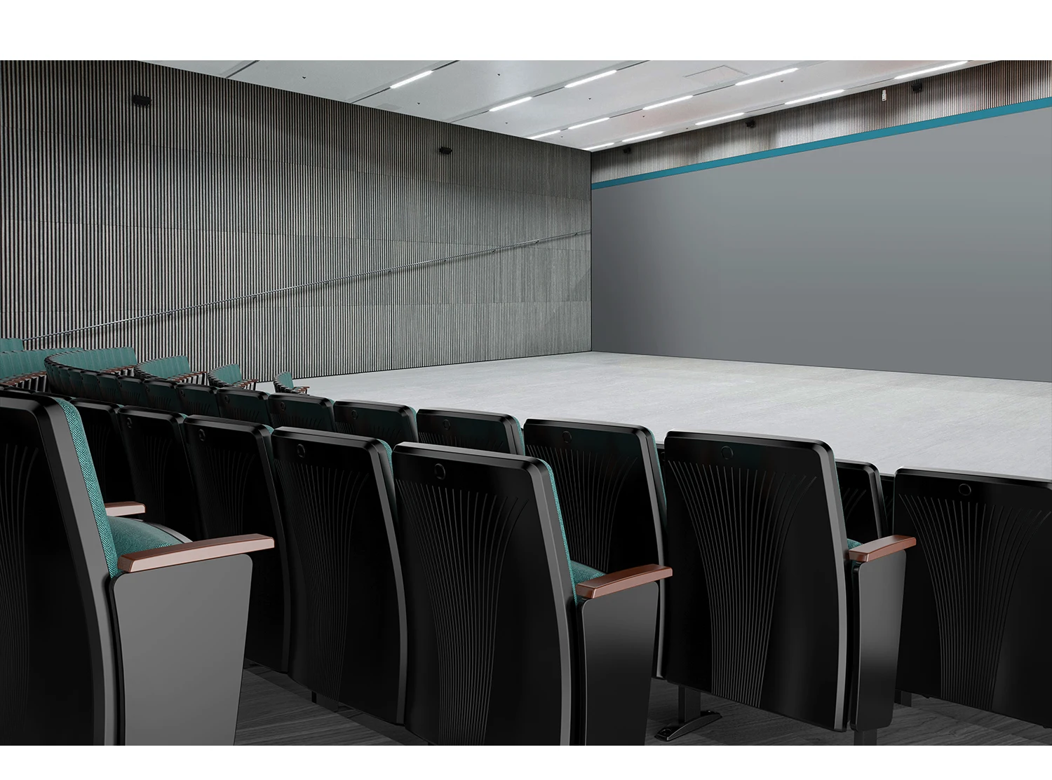 Theater Seats with Tables - Modern Vip Auditorium Chairs