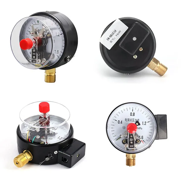 Hydraulic Double Needle Pressure Gauge - Precision for Mining