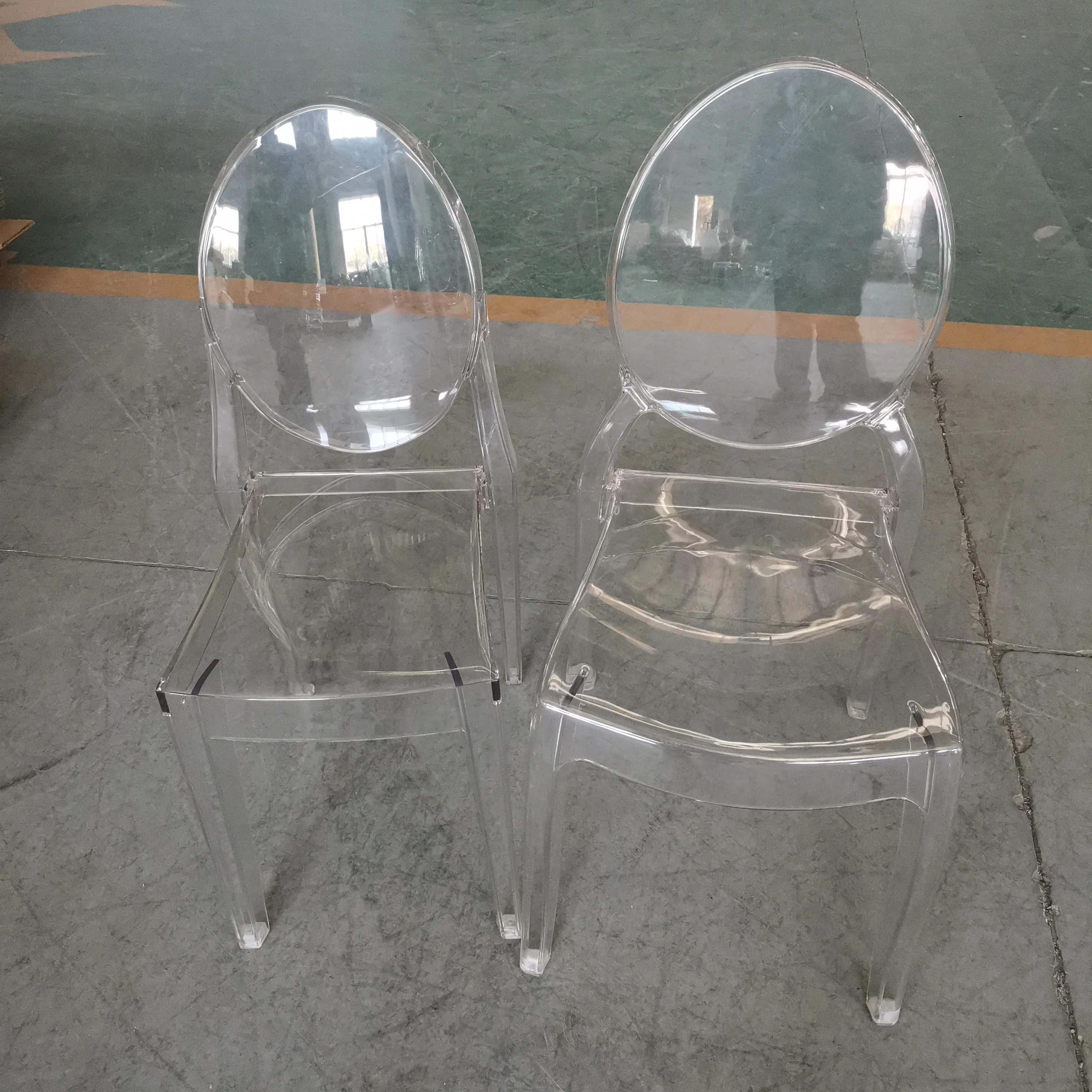 Crystal Clear Plastic Polycarbonate French Chair Chiavari