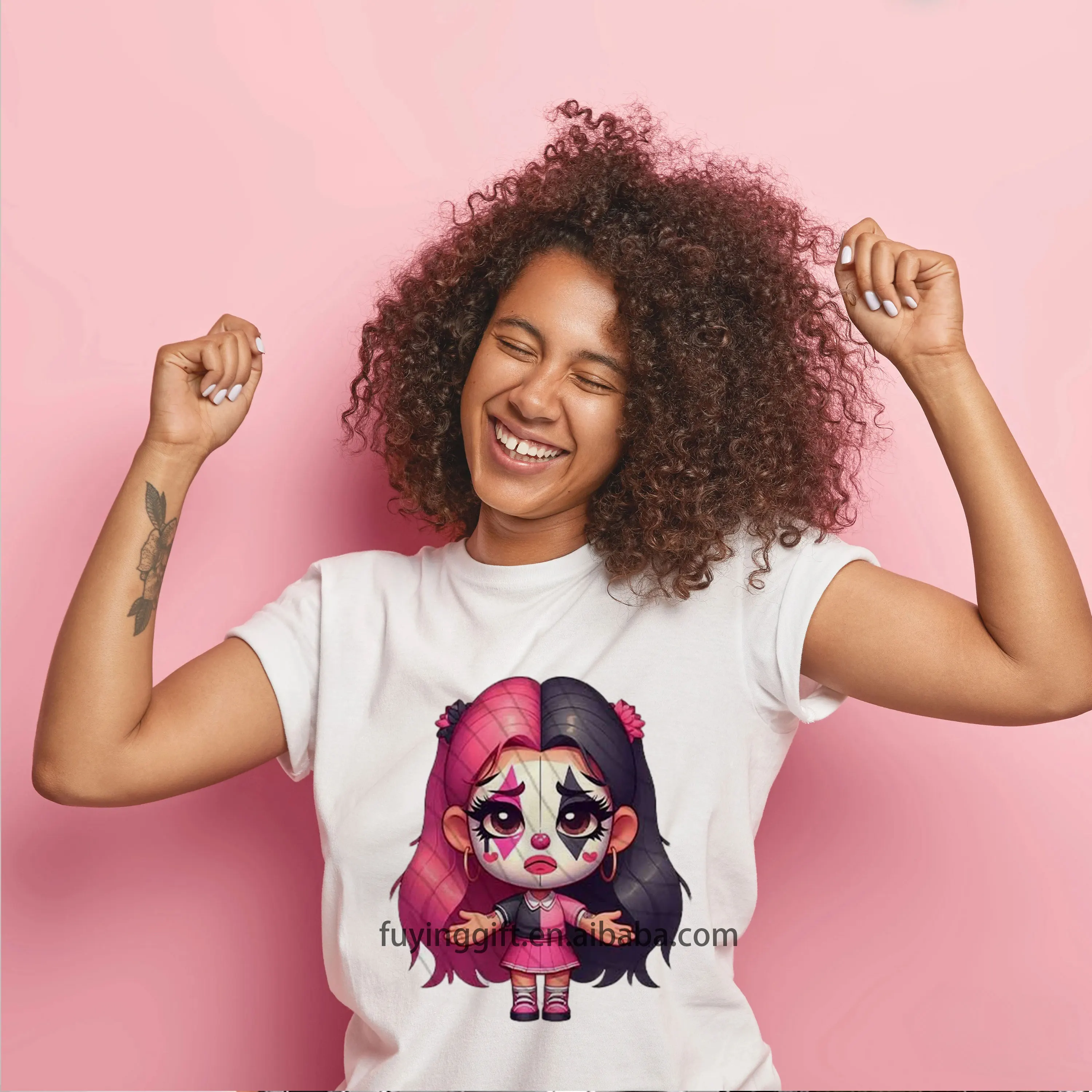 Custom Cute Chicano Cholo Cholas DTF Stickers for T-shirts