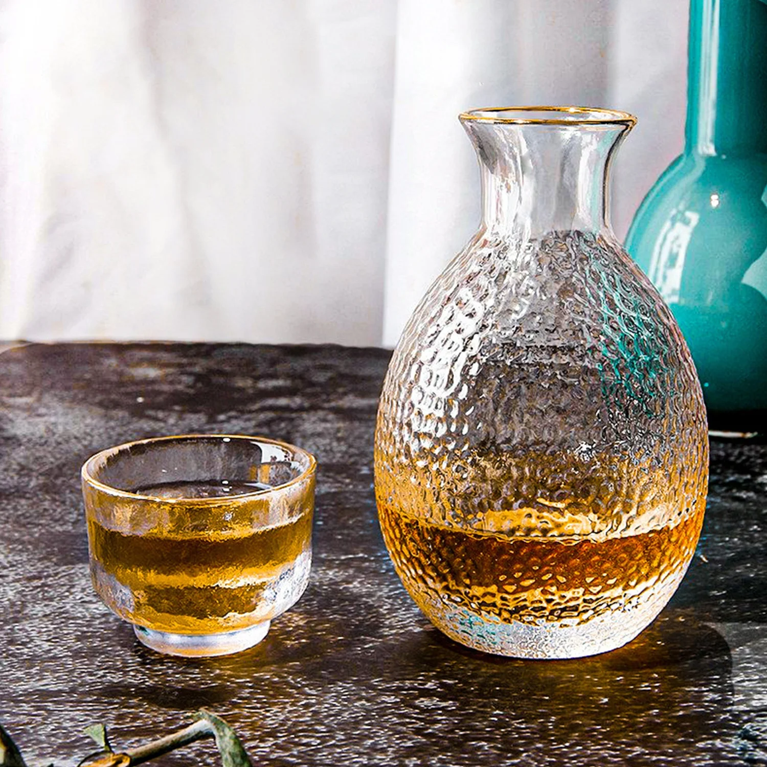 Glass Sake Set
