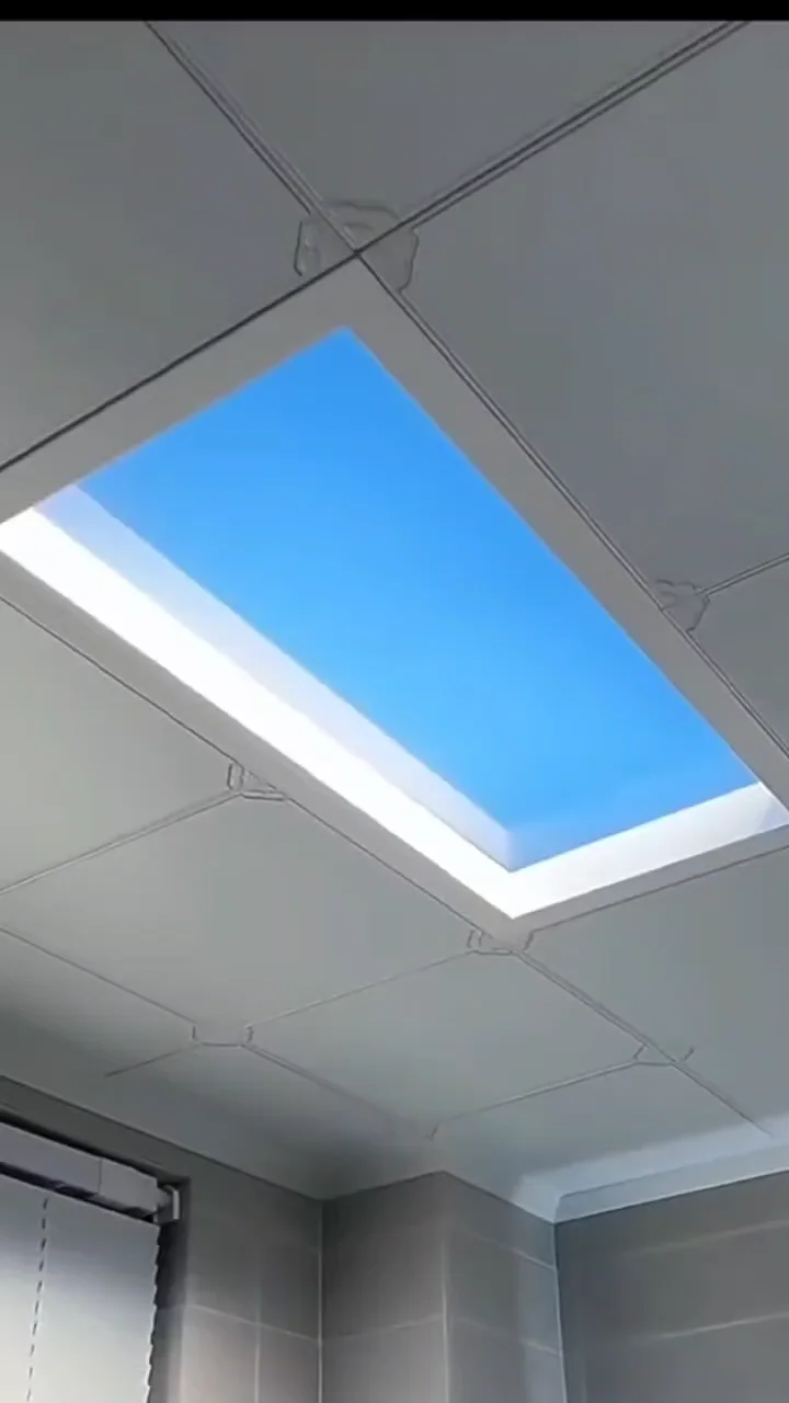 600x600 Led Artificial Sunlight Virtual Roof Window Blue Sky Led ...