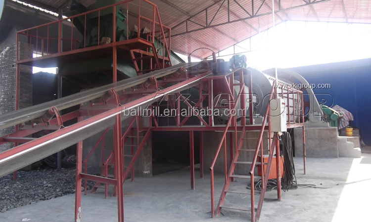 1 Ton per Hour Capacity Ball Grinding Mill Machine for Sale