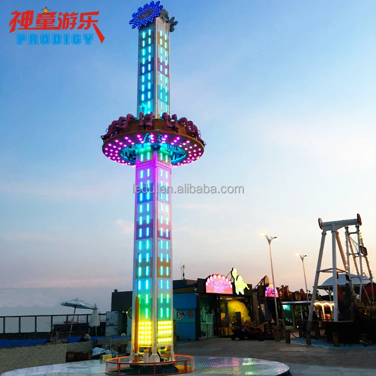 Free Fall Sky Drop Tower - Thrill Ride for Amusement Parks