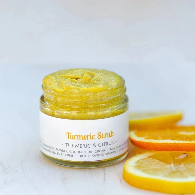 Turmeric Body Scrub - Exfoliating & Nourishing Treatment