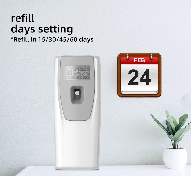 Wisekleen Automatic Insect Spray Dispenser - 300ml Refill