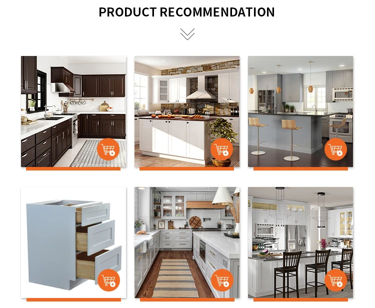 Allure Waterproof Rta Interior Design Custom Solid Wood Luxury Modern ...