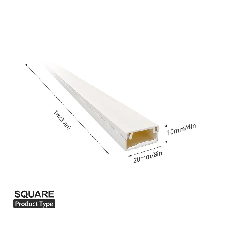 PVC Cable Channel Wire Duct Cable Trunking Conduits & Fittings| Alibaba.com