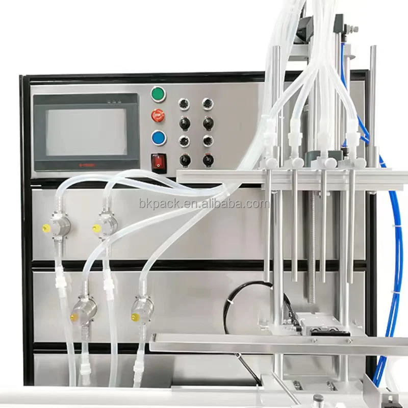 How to Efficiently Fill Liquids Using a 6-Nozzle Automatic Filling Machine