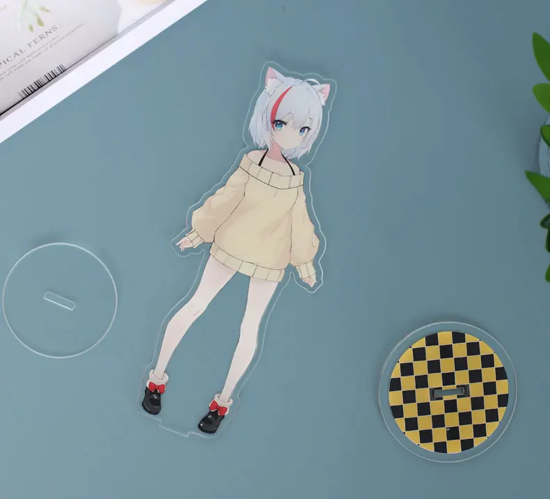 Custom Double Sided Translucent Standee Charm Acrylic Anime Stands for ...
