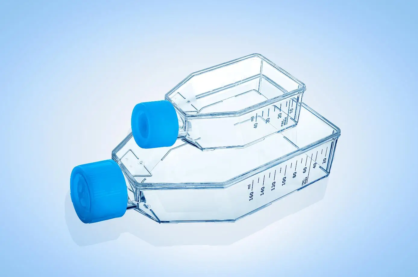 Shake Bottles Sterile Conical Erlenmeyer Shake Flask For Cell Culture ...