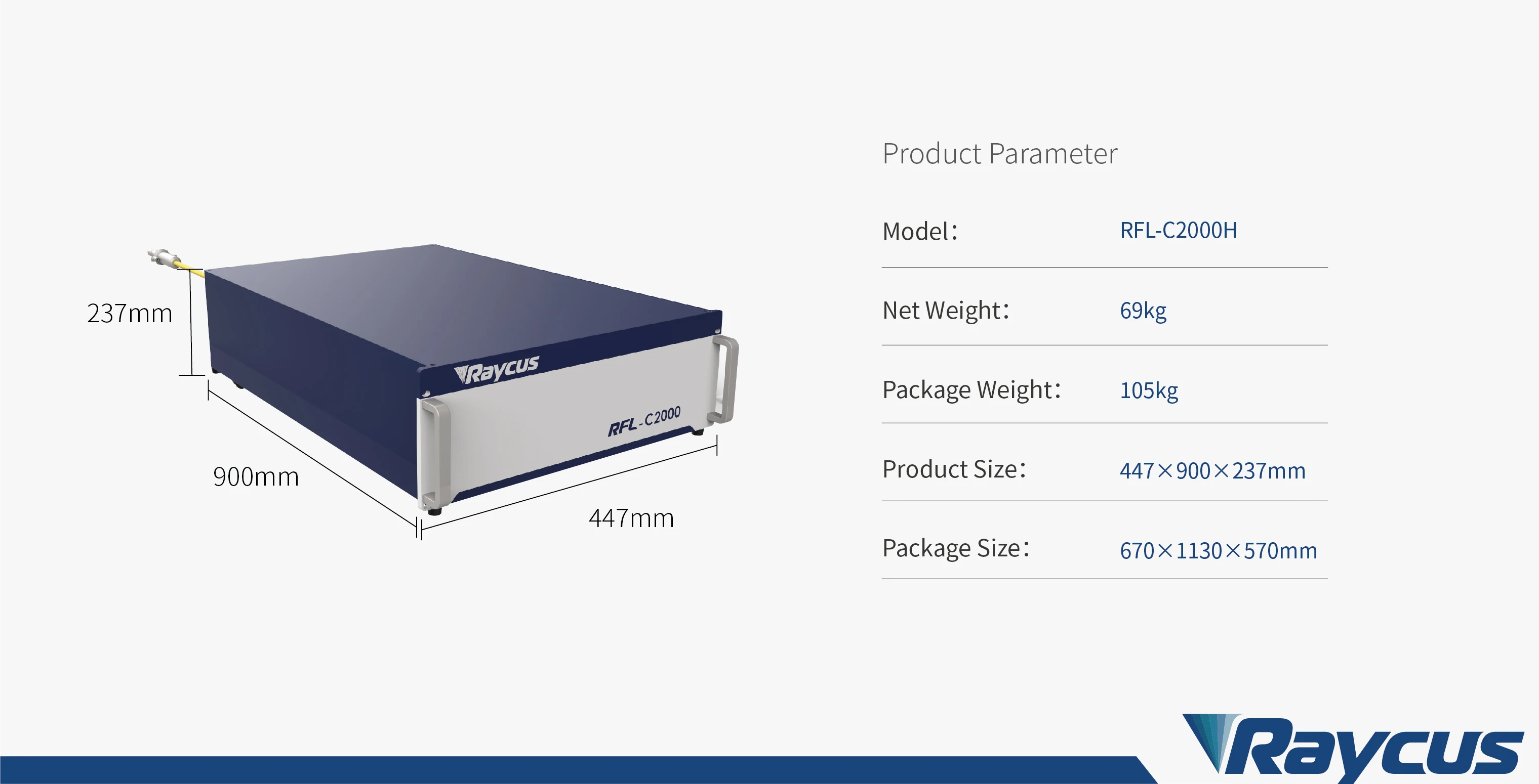 Raycus Laser Generators - High Power Fiber Laser Sources