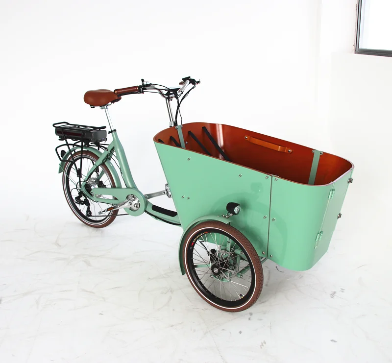 Electric Front Cargo Tricycle - Ideal for Dog Cargo Bikes
