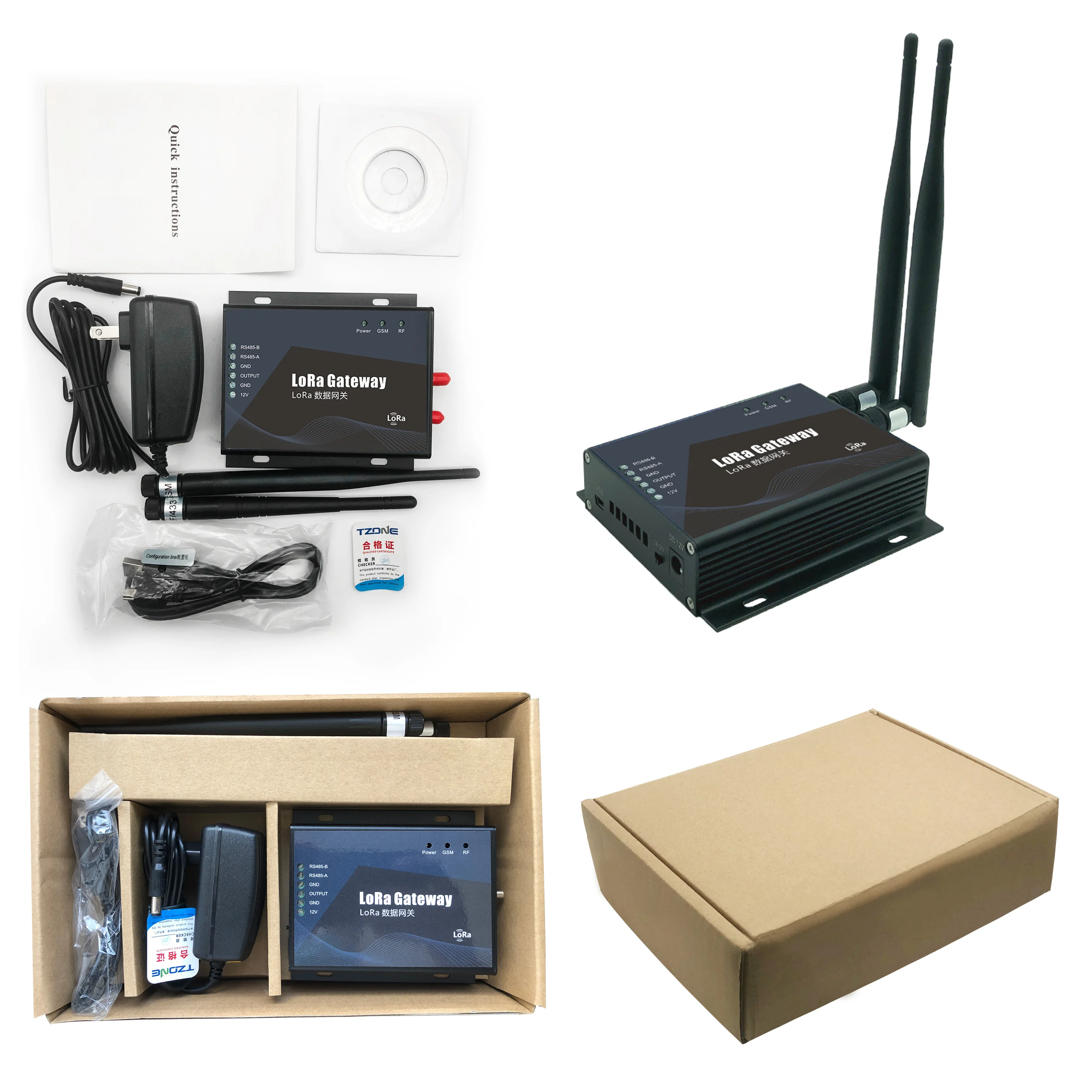 Lora Sensor And Lora Gateway For Temperature Humidity Monitoring ...
