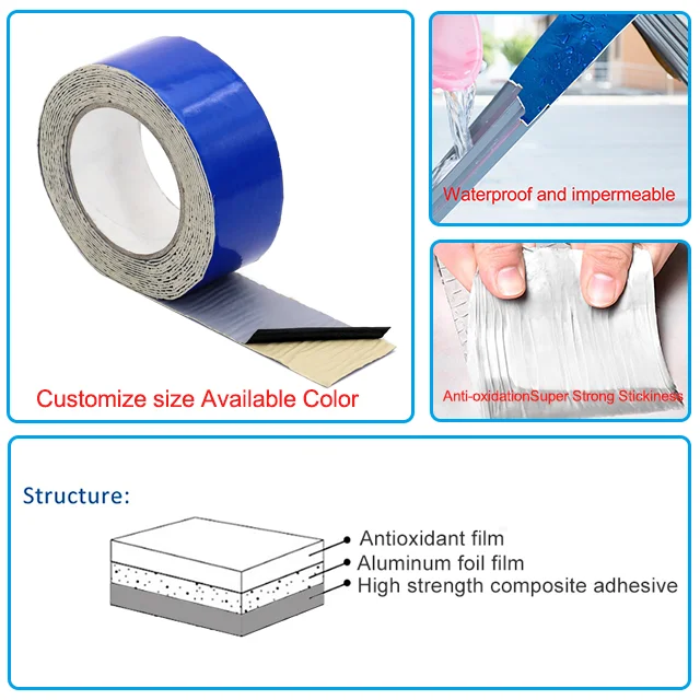 Waterproof Roof Repair Tape - High Durability & Elongation