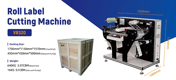 Vr320 Digital Label Die Cutter Small Rotary Label Vinyl Sticker Die ...