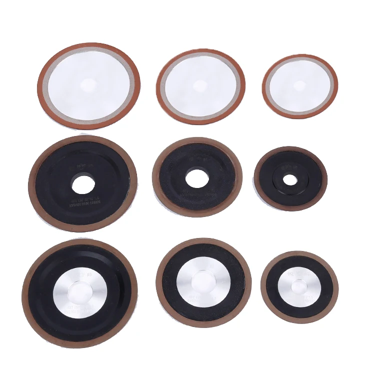 PDX Single Bevel Edge Diamond Resin Grinding Wheel for Woodworking Tools