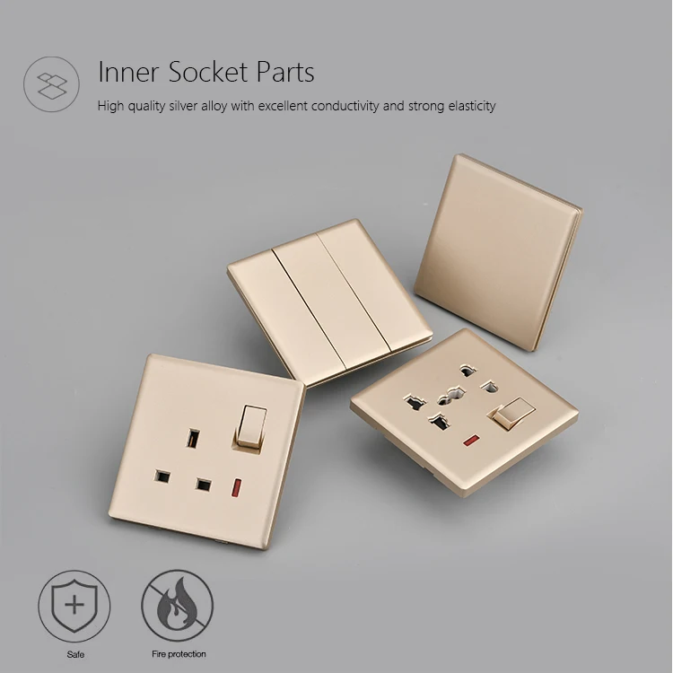 Saso Sqm Gcc Approval Uk Standard Electric Power Supply Switches And ...