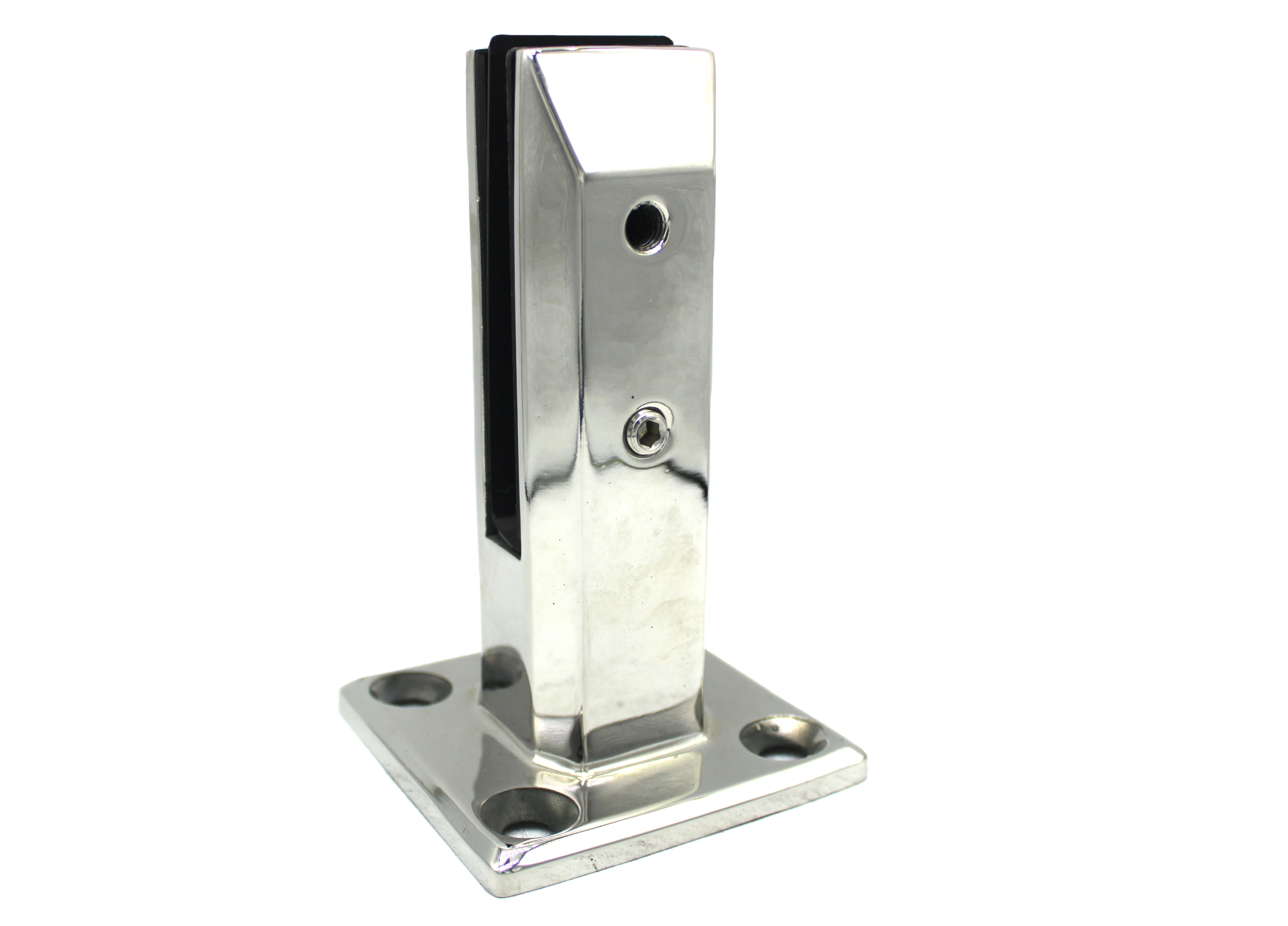 Stainless Steel Square Glass Spigots Pool Fence Spigot Clamp Stairs ...