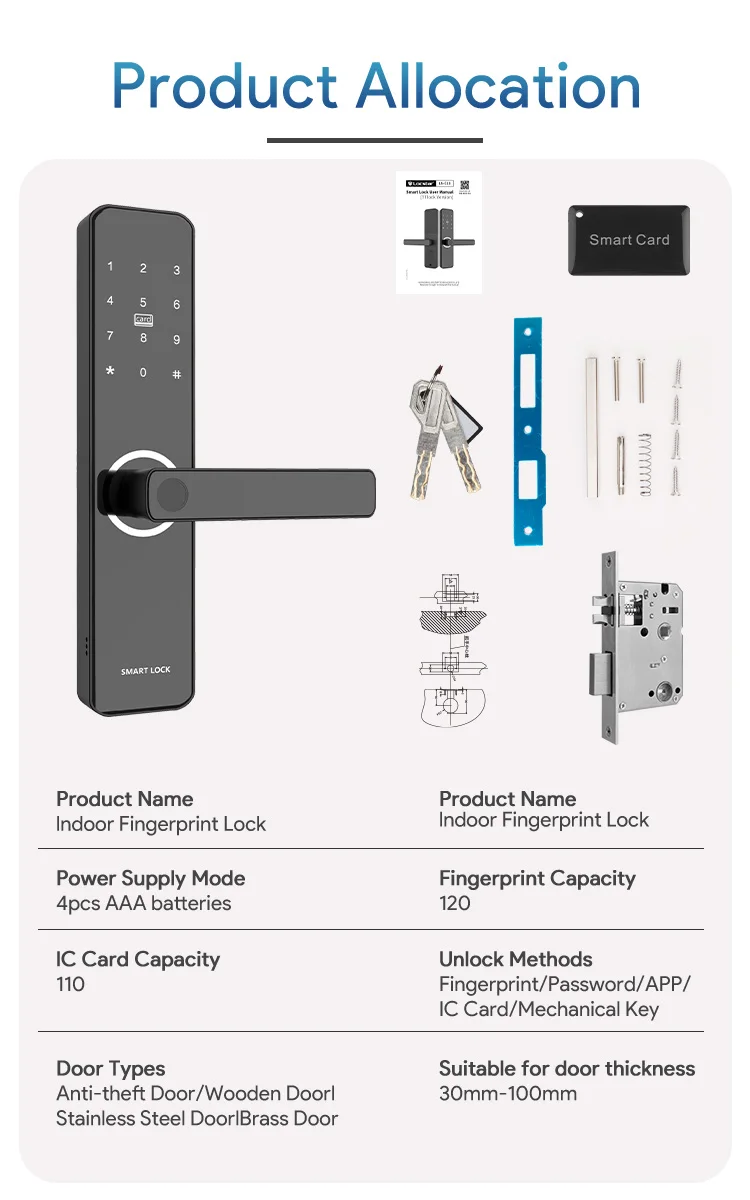 Locstar Safety Smart Door Lock - Secure Your Front Door